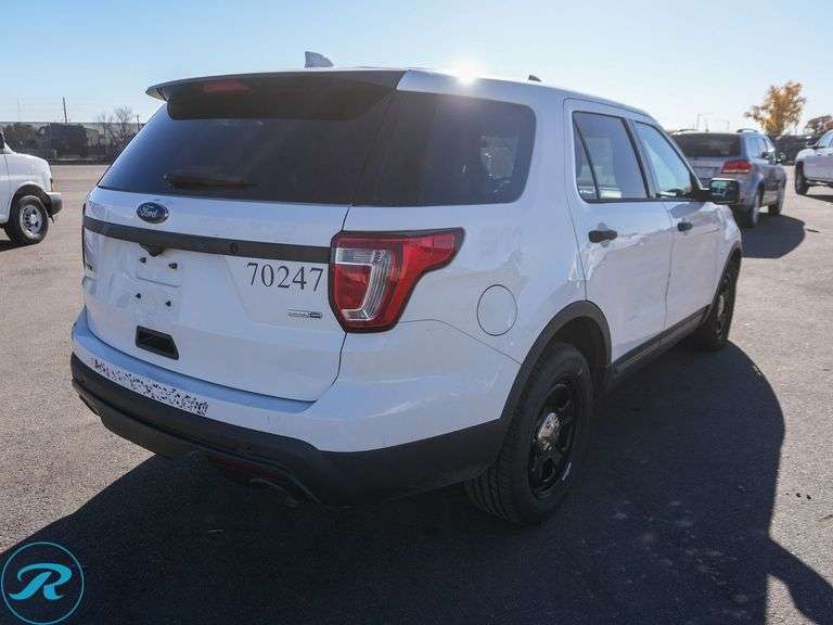 2017 Ford Explorer AWD Police Interceptor SUV - Roller Auctions