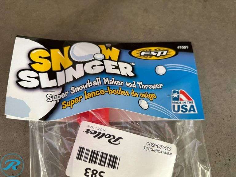 ESP Snow Slinger Snowball Maker - Roller Auctions