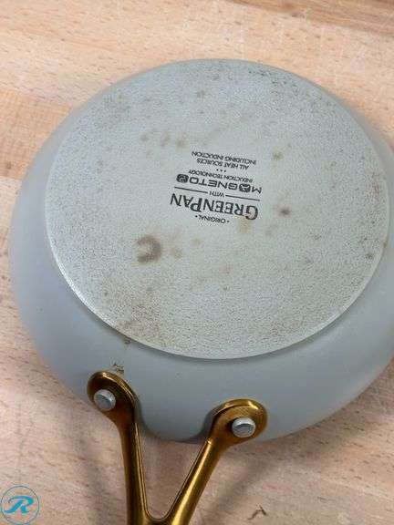 GreenPan: Jewel Pro Ceramic Non-Stick 3-piece Fry Pan Set- Like New ...