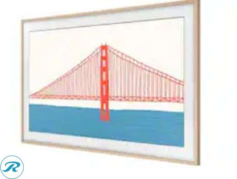 Samsung - 55” The Frame Customizable Bezel - Modern Beige (TV Not ...
