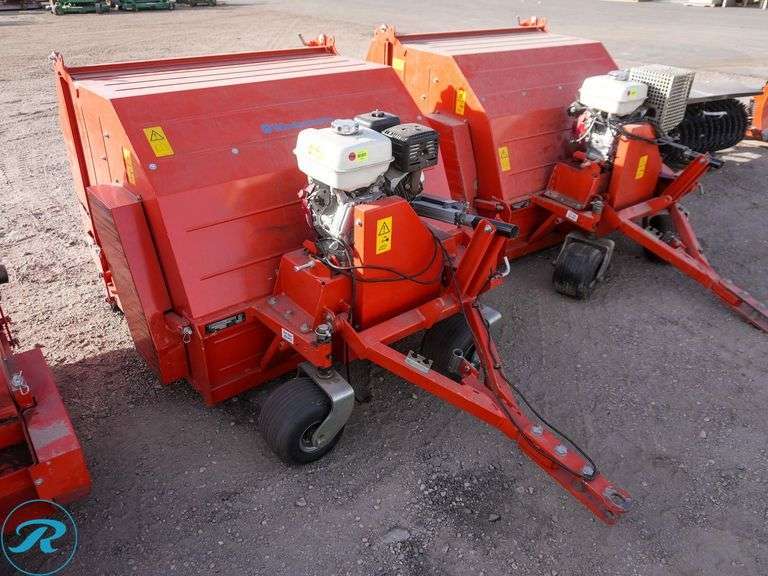 2012 Wiedenmann Terra Clean M Towable Turf Sweeper - Roller Auctions