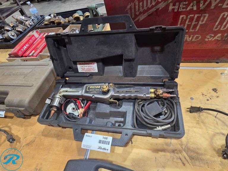 Victor Electric Cutting Torch Set in Hard Plastic Case - Roller Auctions
