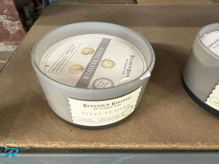 Rugged & Refined by Candle-Lite Steel Vetiver Scented Candle - Roller ...