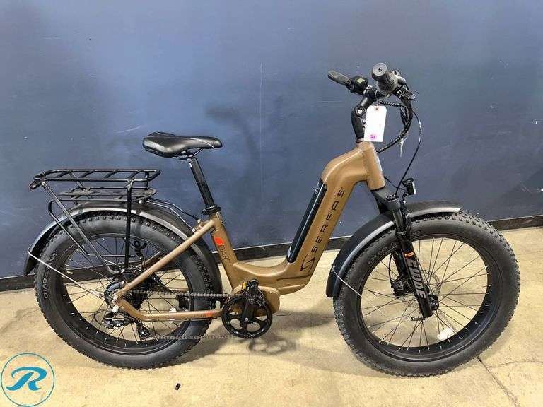 Serfas E-Dart Electric Bike, Shimano Components, Hydraulic Disc Brakes, Size M/L - Roller Auctions