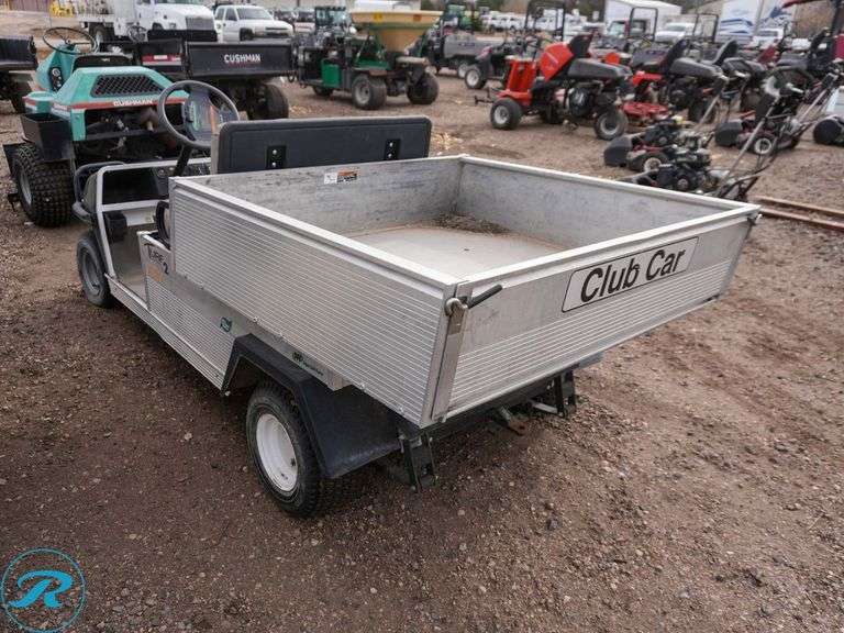 Club Car Turf 2 Carryall Electric Utility Cart - Roller Auctions