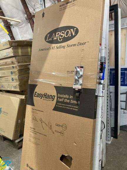 (1) New LARSON 80 Split Fullview (Tradewinds) 36-in x 78.75-in White ...