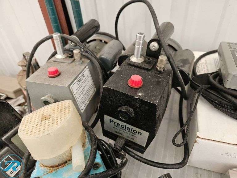 Laboratory Equipment Including; Precision Vacuum Pump, Alnor AXD-550 ...