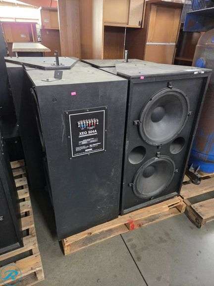 (4) Electro-Voice XEQ 504A Crossover/Equalizer Speakers - Roller Auctions