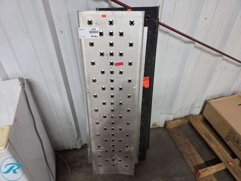 Perforated Metal Ramp Panels for Loading or Utility Use - Roller Auctions