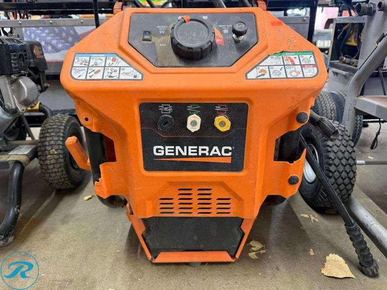 Generac OneWash Pressure Washer 2000-3100 PSI, Gas-Powered - Roller ...