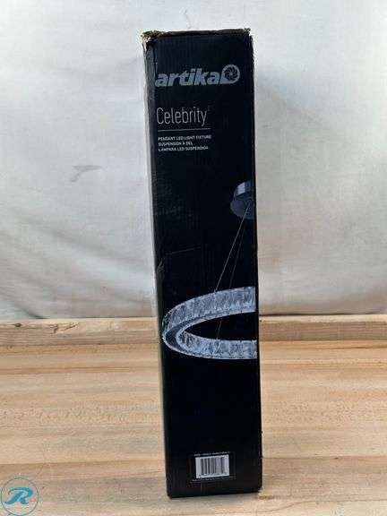 Artika: Celebrity Pendant LED Light Fixture- Like New - Roller Auctions