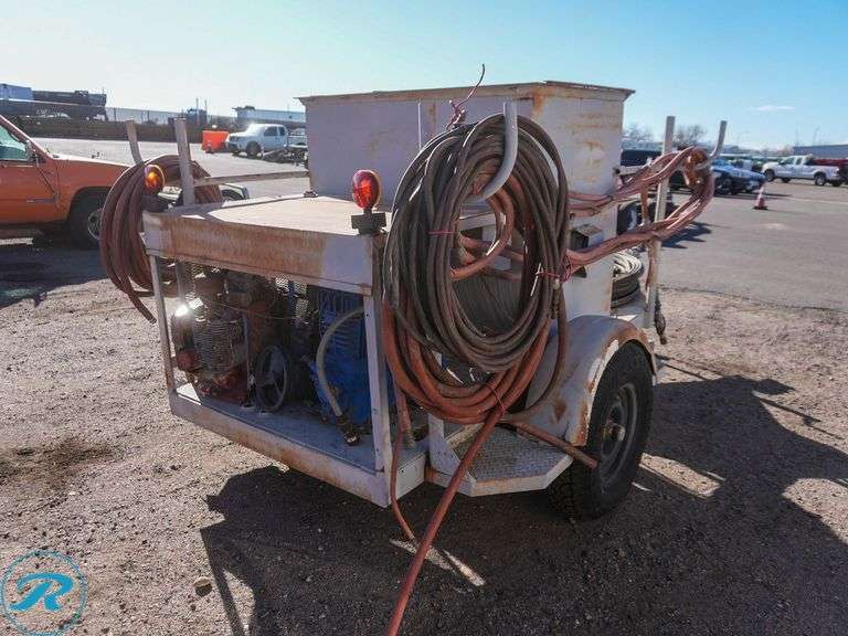 Spray Trailer With Hoses and Parts - Roller Auctions