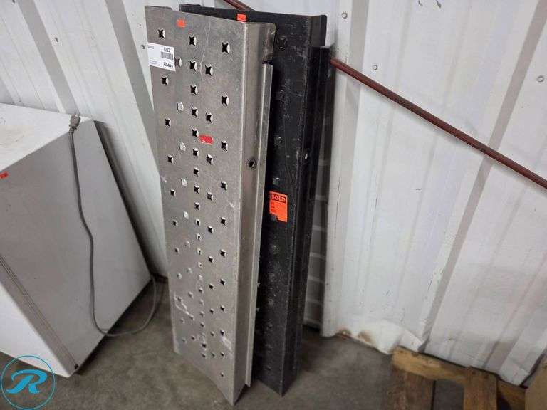 Perforated Metal Ramp Panels for Loading or Utility Use - Roller Auctions