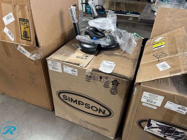 Simpson MS61084-S 3400 PSI Gas Pressure Washer - Roller Auctions