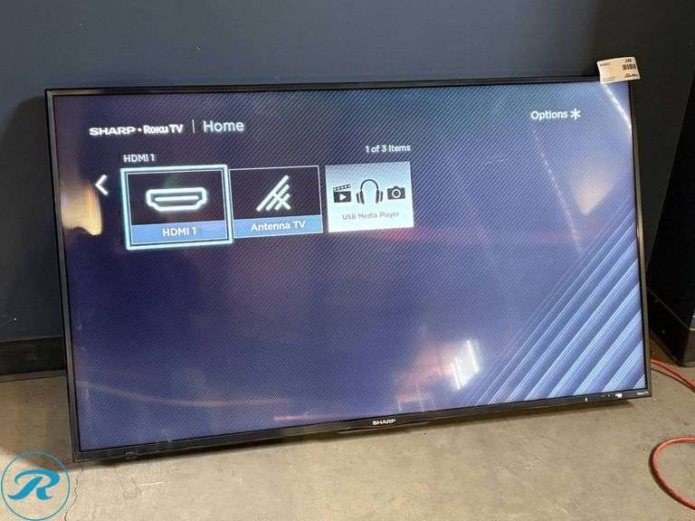 Sharp Model LC-58UB57OU LED TV - Roller Auctions