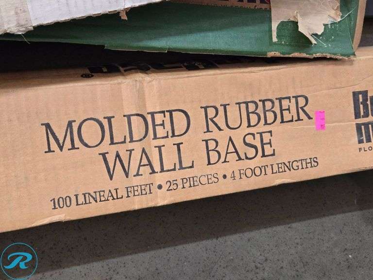 Flexco Base 2000 and BurkeBase Pinnacle Rubber Wall Base, Molded ...