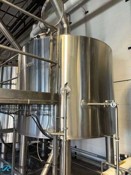 Craftwerk (3) Vessel 30 BBL Brewhouse with Wash Tank, Kettle ...