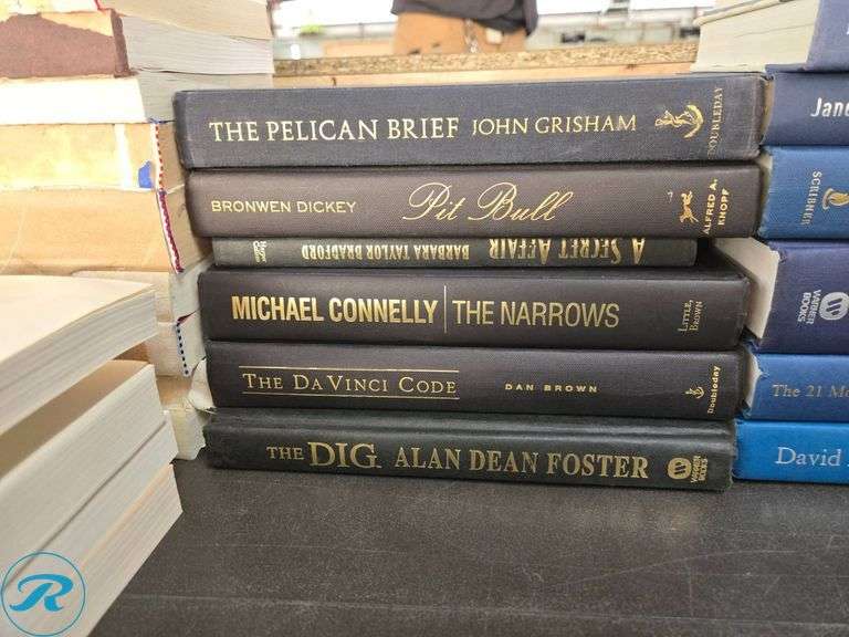 Hardcover and Paperback Books Including Fiction and Non-Fiction (Some ...