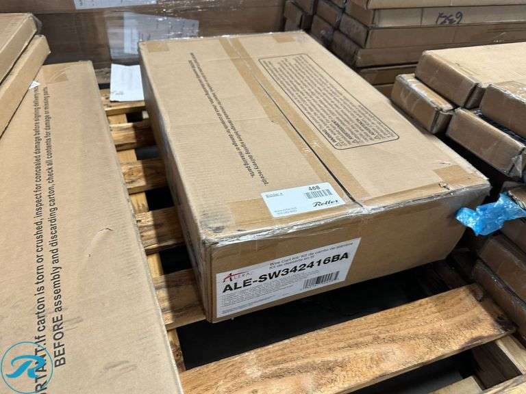 Alera ALE-SW342416BA Wire Cart Kit - Roller Auctions