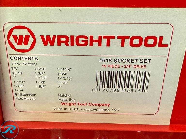 Wright Tool Socket Set - Roller Auctions