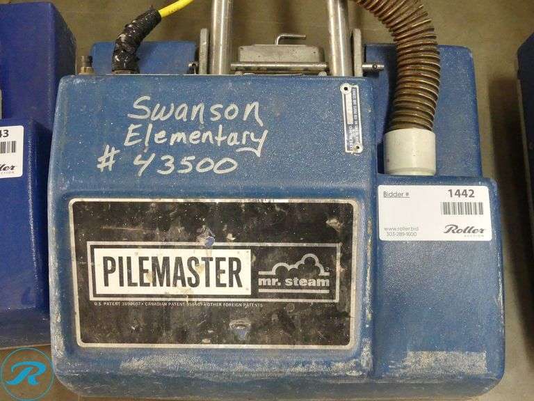 Mr. Steam PM3 Pilemaster Carpet Cleaner - Roller Auctions