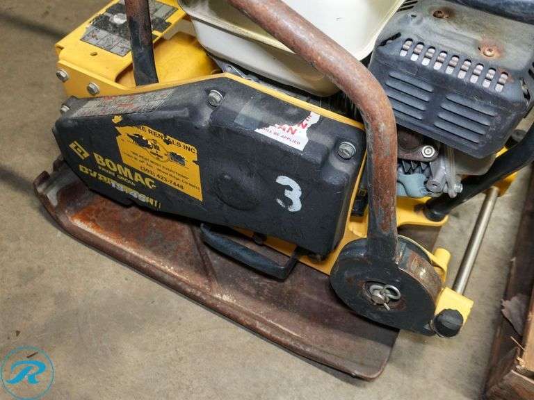 Bomag BVP 18/45 Plate Compactor, Gas - Roller Auctions