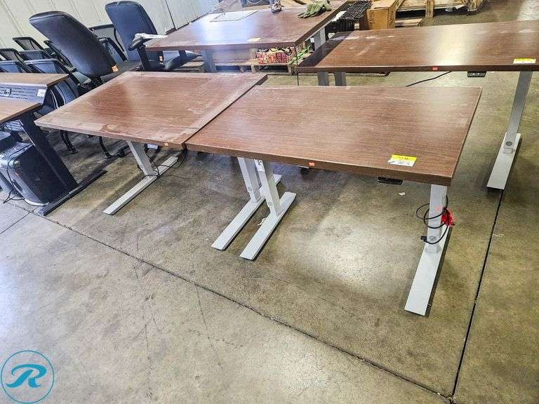 (2) ESI Adjustable Work Stations - Roller Auctions