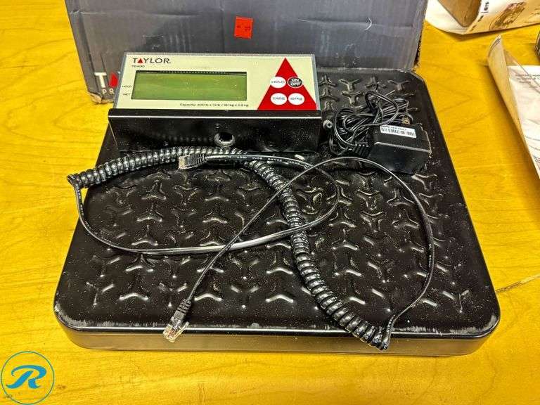 Taylor Bench Scale, 400lb Capacity - Roller Auctions