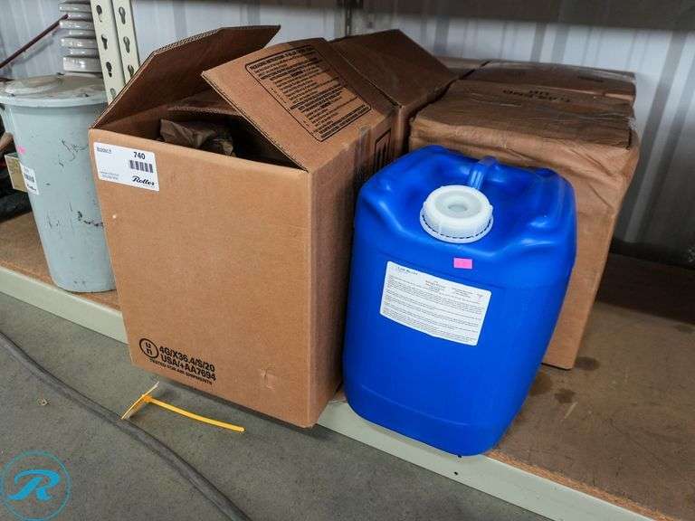 (5) Boxes of Lab Alley 3% Hydrogen Peroxide, 5 Gallons - Roller Auctions