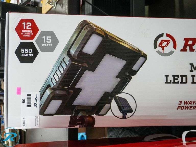 FSR Ready Light Solar Charge Multi Purpose LED Light - Roller Auctions