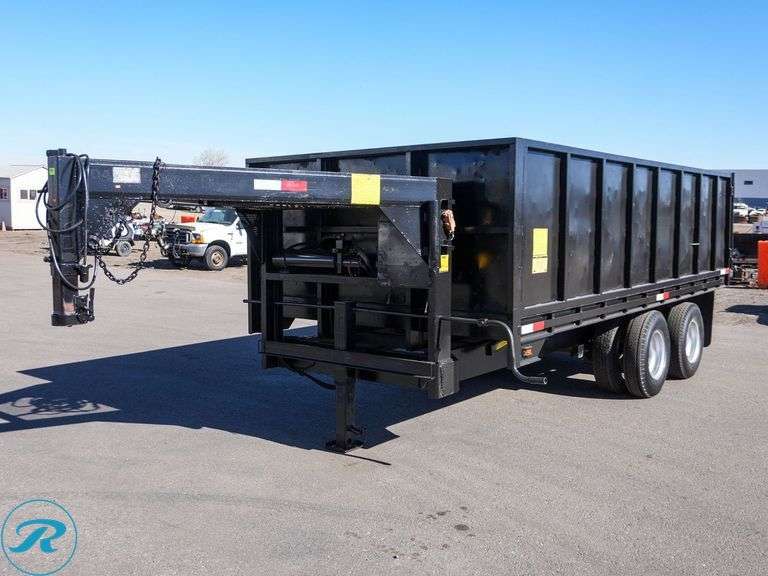 1997 Cleasby T/A Gooseneck Hydraulic Dump Trailer - Roller Auctions