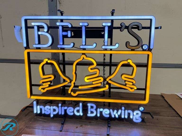Bells Brewing Lighted Sign - Roller Auctions