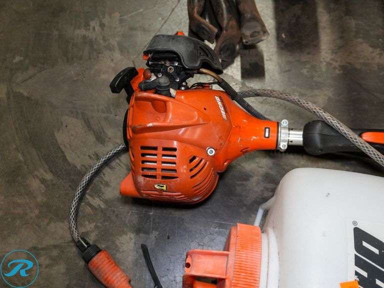 Echo Manual Backpack Sprayer and Line Trimmer, Gas - Roller Auctions