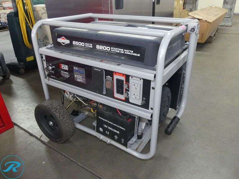 Briggs & Stratton S6500 Generator, 6500W, Gas (Cranks, Does Not Start ...