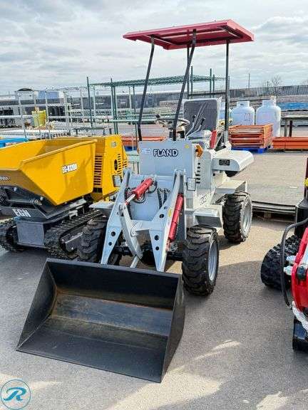 New 2024 Fland FL45 Mini Wheel Loader, S/N FL45241045 - Roller Auctions
