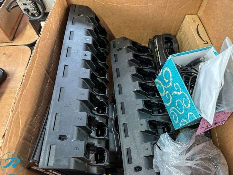 Box of Axon Charging Stations - Roller Auctions