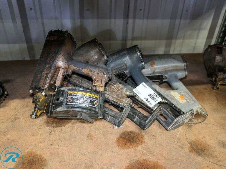 (4) Pneumatic Nail Guns - Roller Auctions