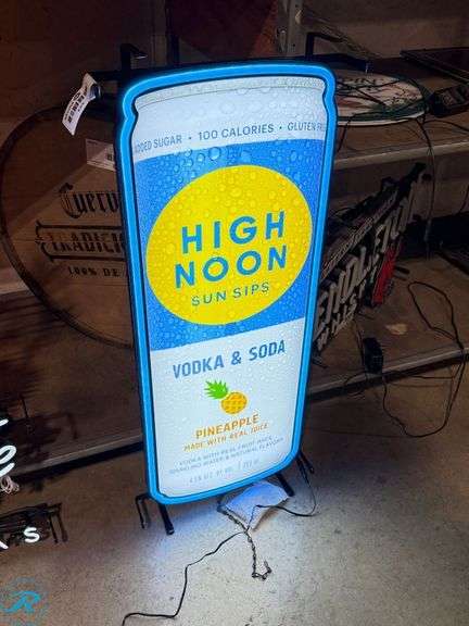 High Noon Lighted Sign - Roller Auctions