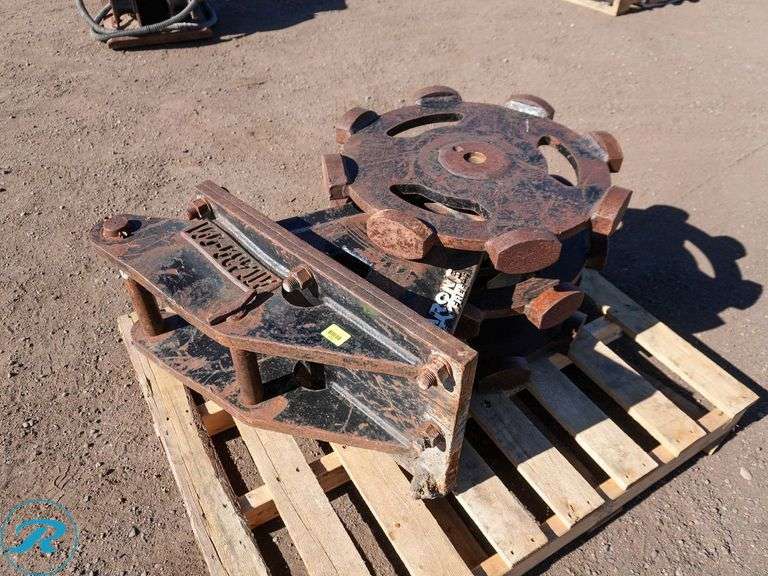 Barone 18" Sheepsfoot Compaction Wheel To Fit Loader/Backhoe - Roller ...