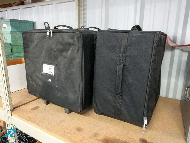 (3) Rolling Travel Cases - Roller Auctions