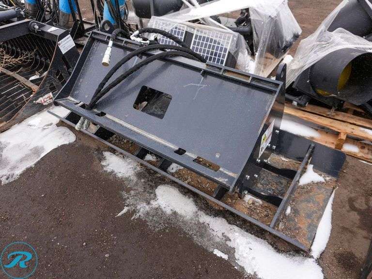 Land Honor Hydraulic 72" Vibratory Compactor Attachment To Fit Skid ...