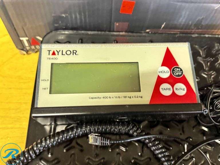 Taylor Bench Scale, 400lb Capacity - Roller Auctions