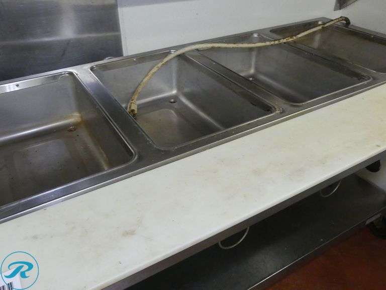 Duke EP304M 4-Bay Steam Table on Casters - Roller Auctions