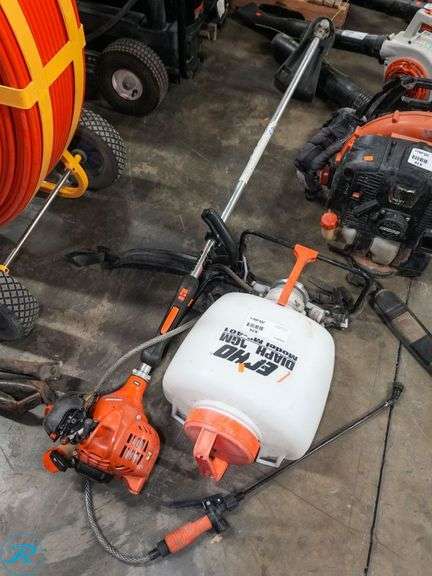 Echo Manual Backpack Sprayer and Line Trimmer, Gas - Roller Auctions