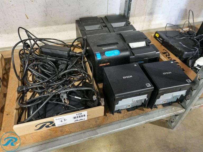 (6) Receipt Printers - Roller Auctions