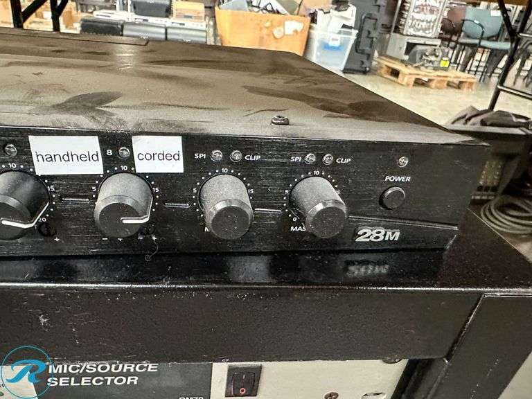 Rolls RM70 Mic/Source Selector, RS79B AM/FM Tuner, Crown 280A Amplifier ...