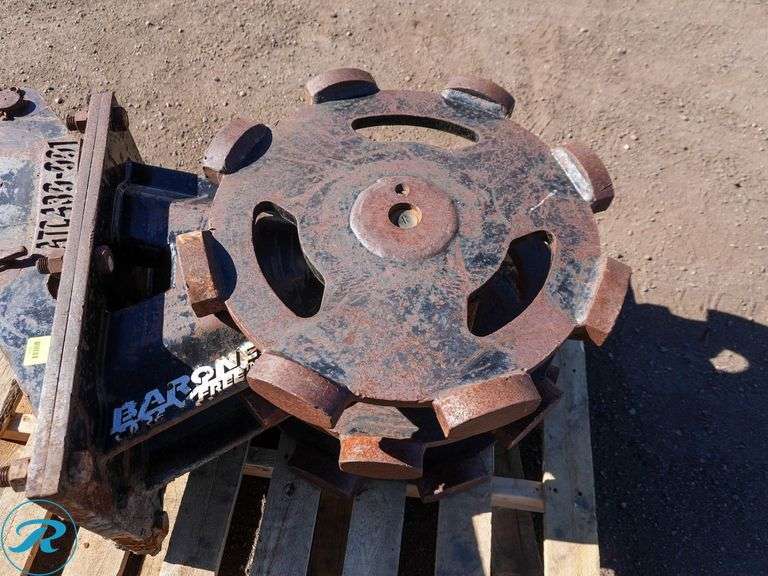 Barone 18" Sheepsfoot Compaction Wheel To Fit Loader/Backhoe - Roller ...