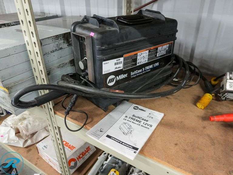 Miller OM-2522-03K Suitcase X-Treme 12Vs Wire Feeder - Roller Auctions