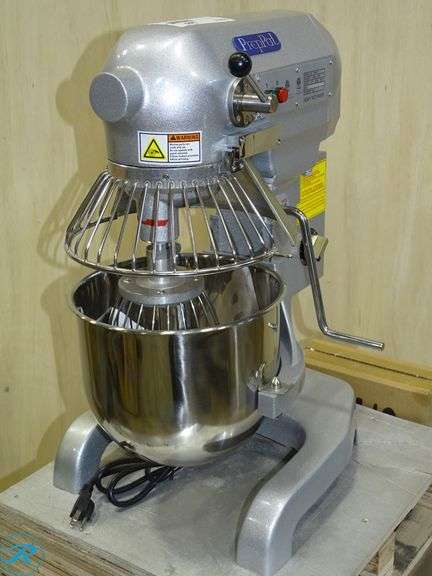 New Prep Pal 1hp 10 Quart Planetary Mixer with Attachments - Roller ...