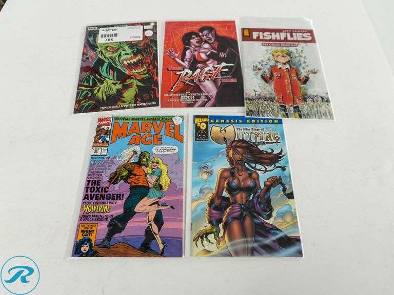 (5) Comic Books, Assorted - Roller Auctions